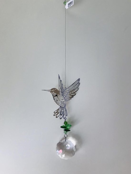 Nature's Melody Spinner COSMO HANGER kolibrie 10cm MET CRYSTAL SUNDROP ...