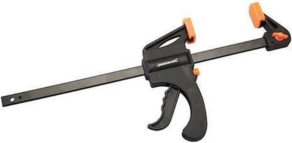 Silverline Snelspanklem - 300 mm - 30 cm | bol.com