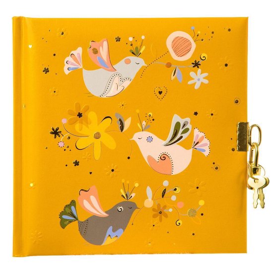 GOLDBUCH GOL-44403 TURNOWSKY dagboek INDIAN SUMMER geel met slot | bol
