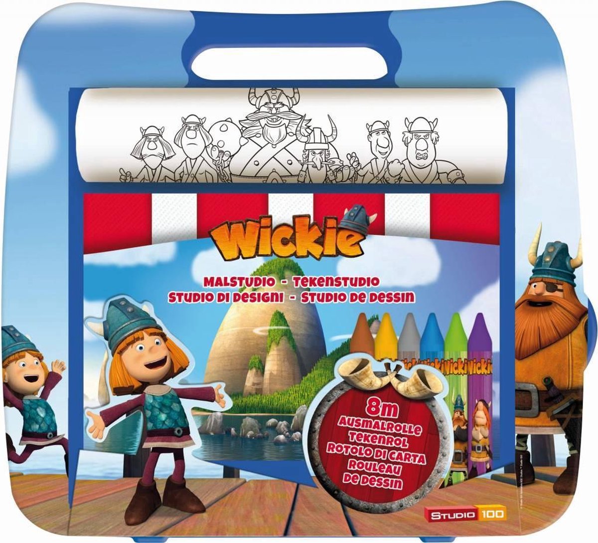 Wickie de Viking Tekenstudio | bol