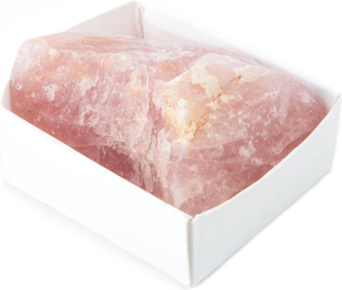 Doosje met Ruwe Edelsteen Roze Kwarts | bol.com