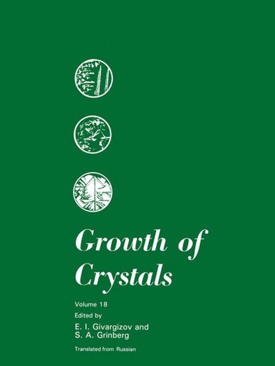 Growth of Crystals 18 - Growth of Crystals (ebook) | 9781461532682 ...