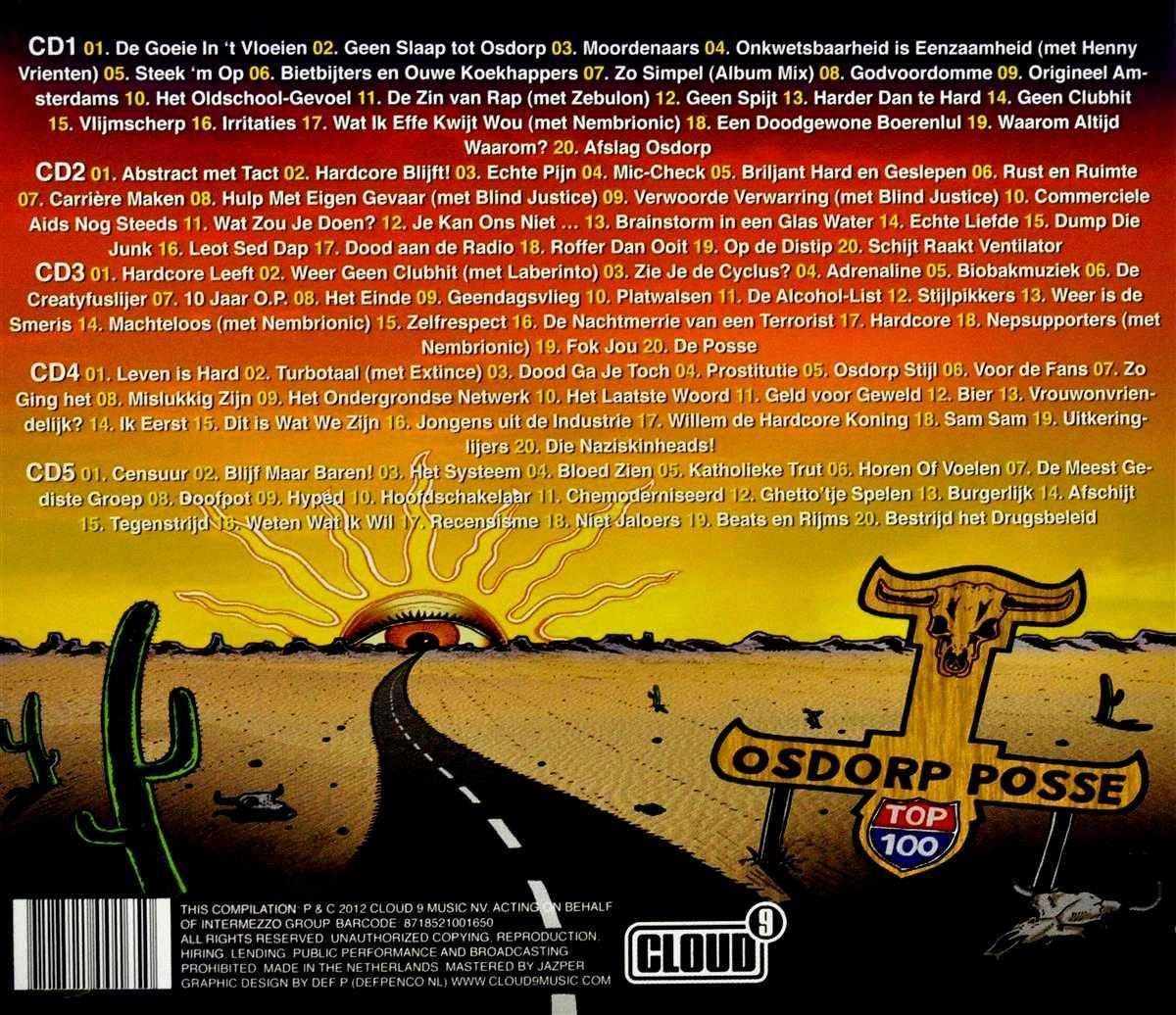 Osdorp Posse Top 100, Osdorp Posse | CD (album) | Musique | bol.com