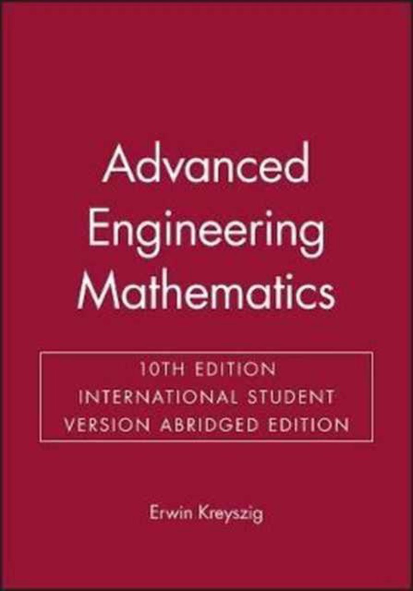 Advanced Engineering Mathematics, 10th Edition International Student ...