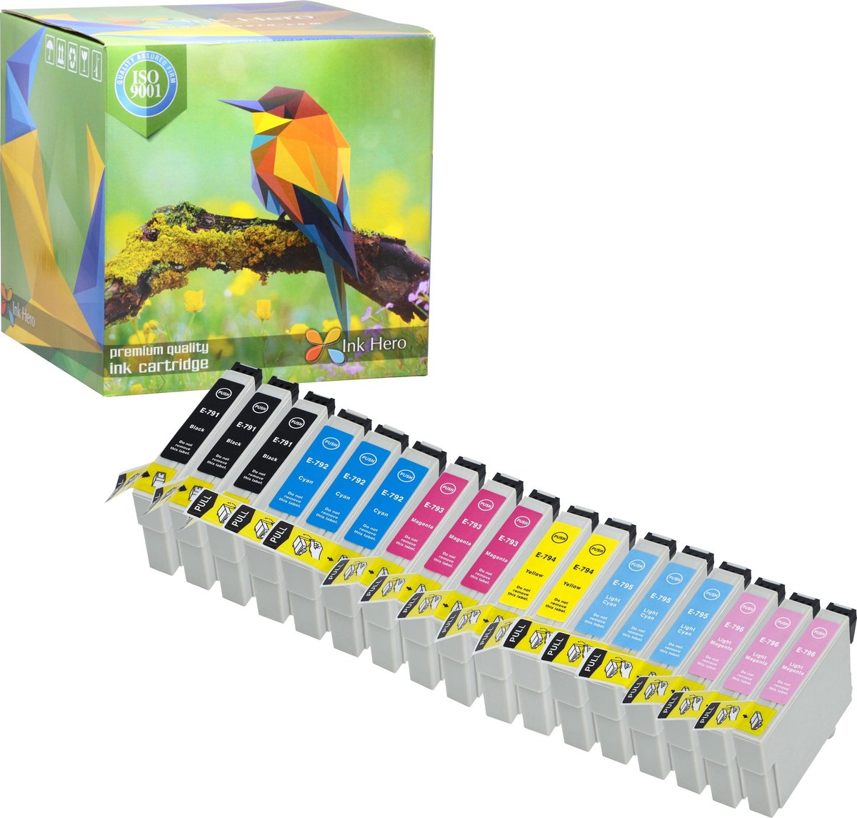 Ink Hero - Paquet de 18 - Cartouche d'encre / Alternatief pour Epson ...