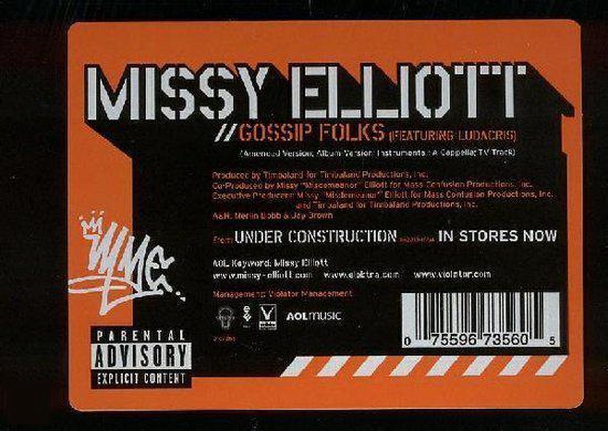 Gossip Folks, Missy Elliott | Muziek | bol.com