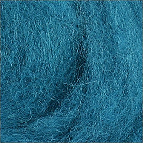 Colortime Gekaarde Wol Aqua 100 Gr | bol.com