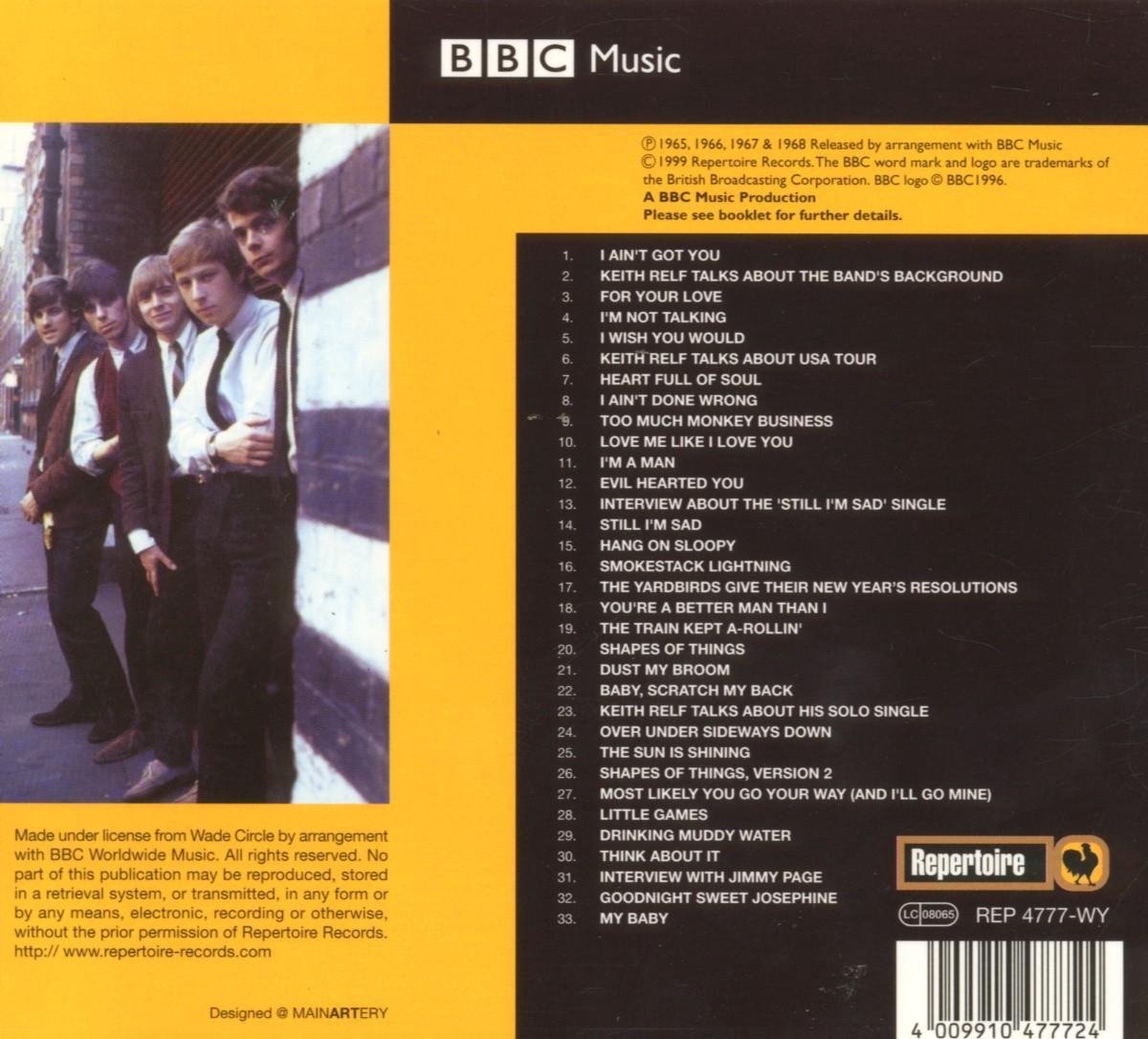 Bbc Sessions, Yardbirds | CD (album) | Muziek | bol.com