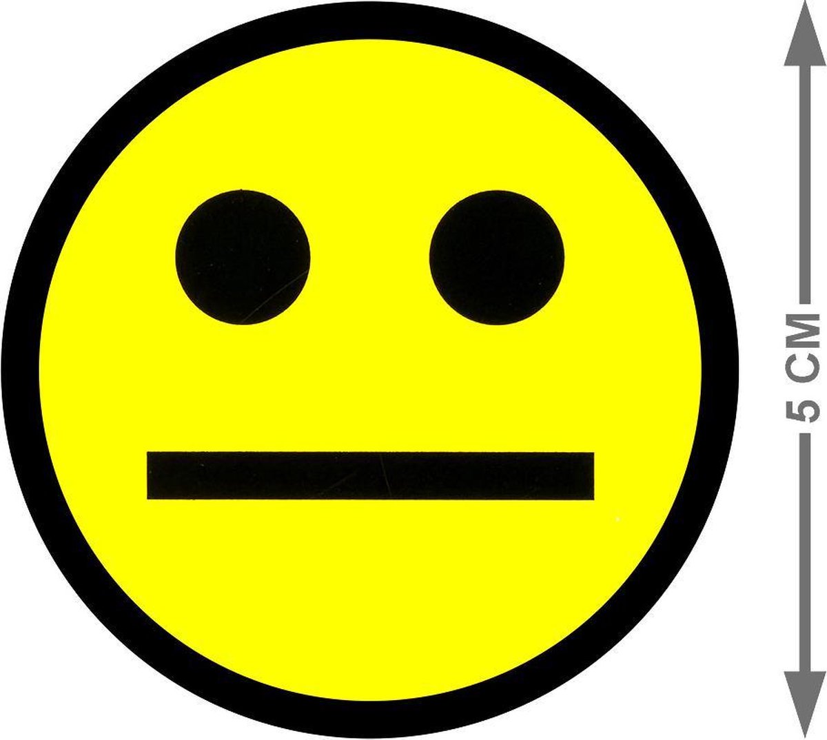 2DOBOARD Smiley Magneten Mix - 5 cm - 5 stuks: 2 Groen, 2 Rood en 1 ...