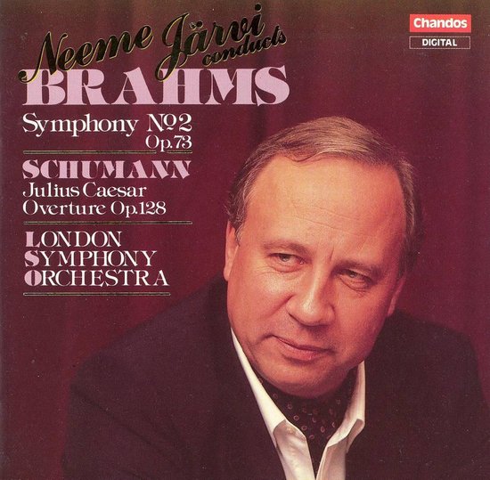 Brahms: Symphony No. 2; Schumann: Julius Caesar Overture, Neeme Järvi | Muziek | bol