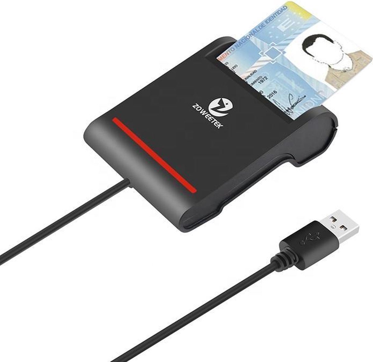 Professionele Belgische identiteitskaartlezer– eID-kaartlezer ...