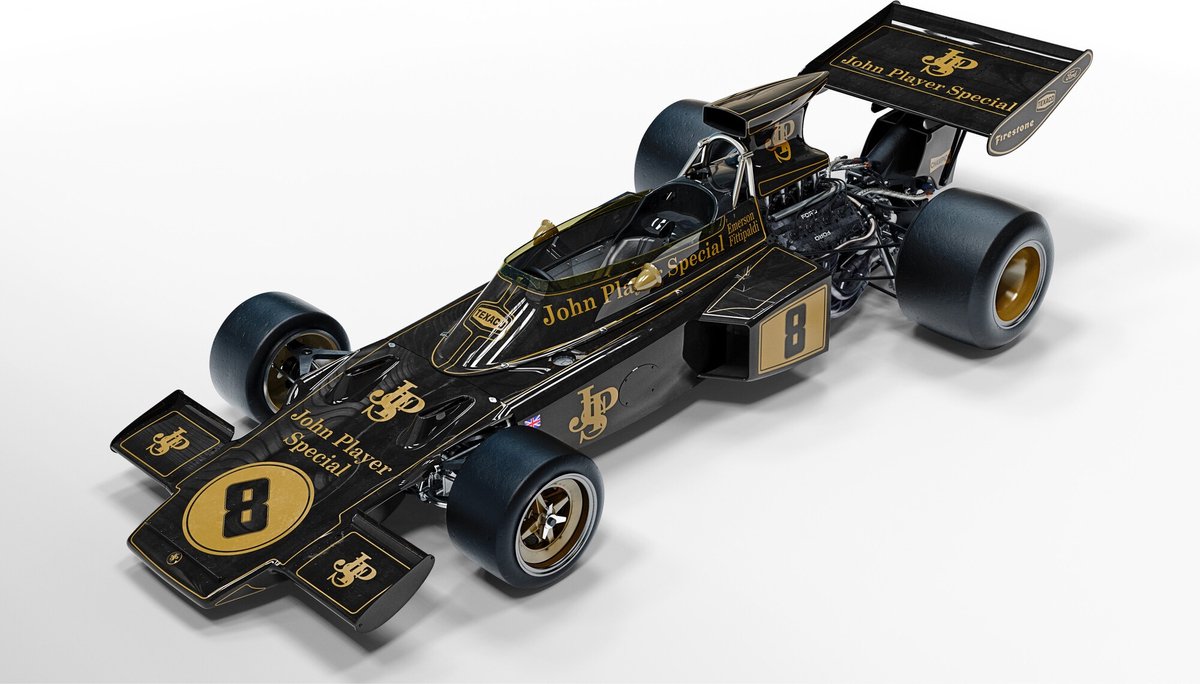 1:8 Pocher HK114 Lotus 72D - 1972 British GP - Emerson Fittipaldi Plastic Modelbouwpakket | bol