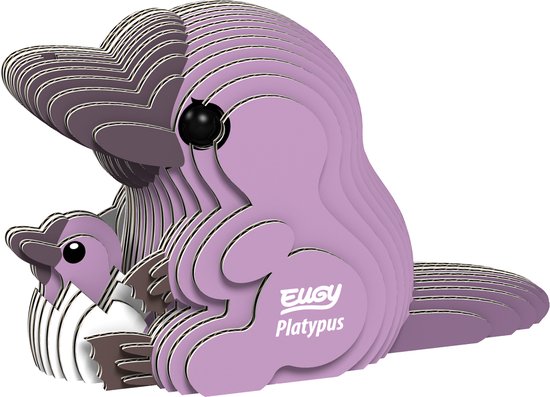 Eugy 3D Model: ZEEDIER / PLATYPUS 3.7x8x5cm, in karton, in box, 6 ...