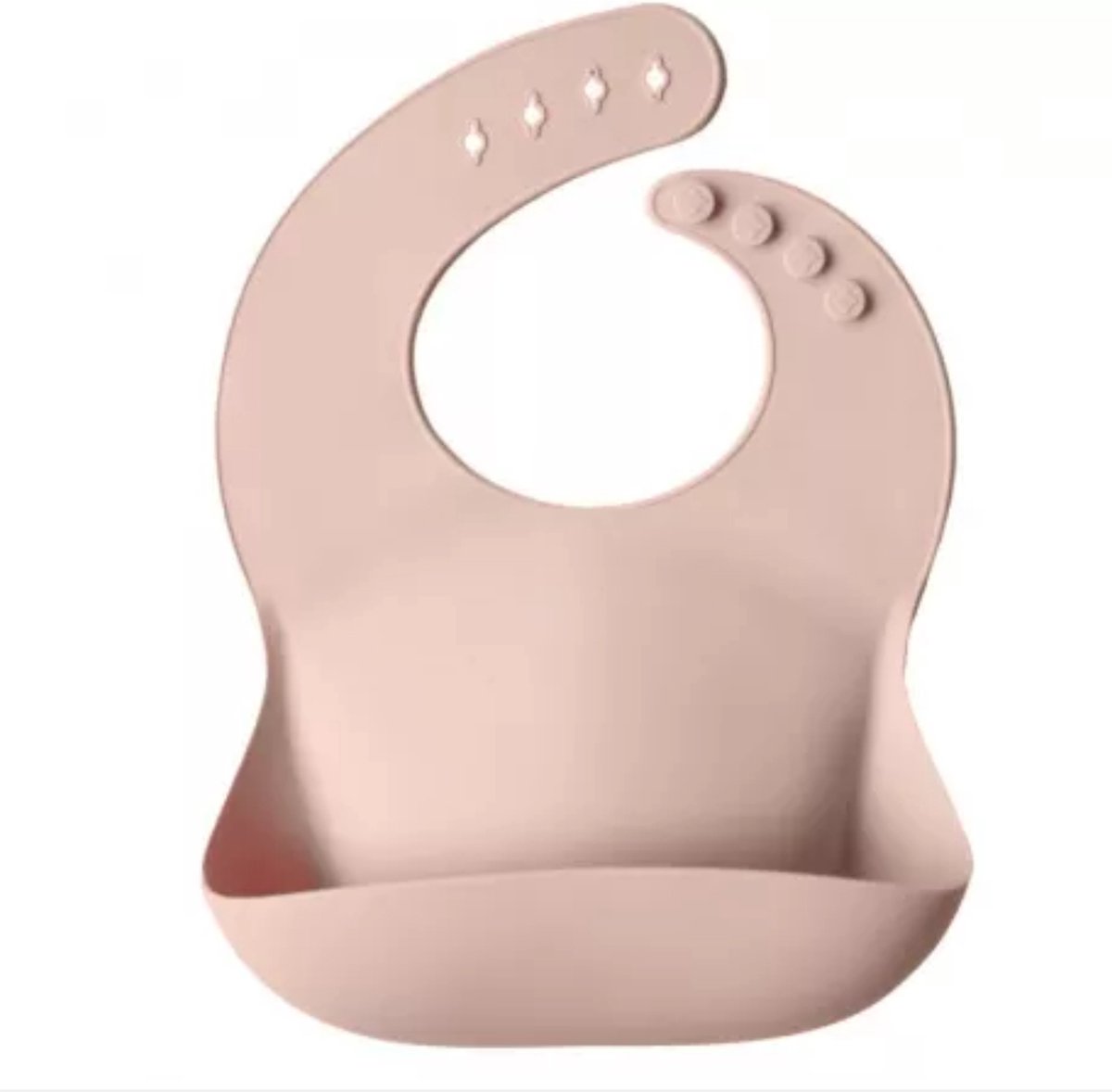 SFT-Products Slabber van siliconen voor kinderen - Lichtroze | bol