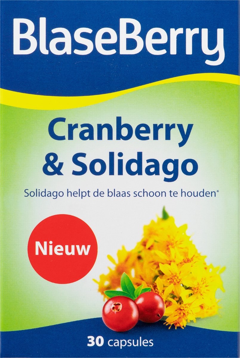 BlaseBerry Cranberry & Solidago - Supplement - 30 stuks | bol