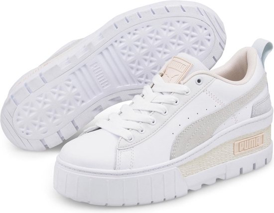 Puma Mayze Wedge Pastel De sneakers van de manier Vrouw Witte 41 | bol.com