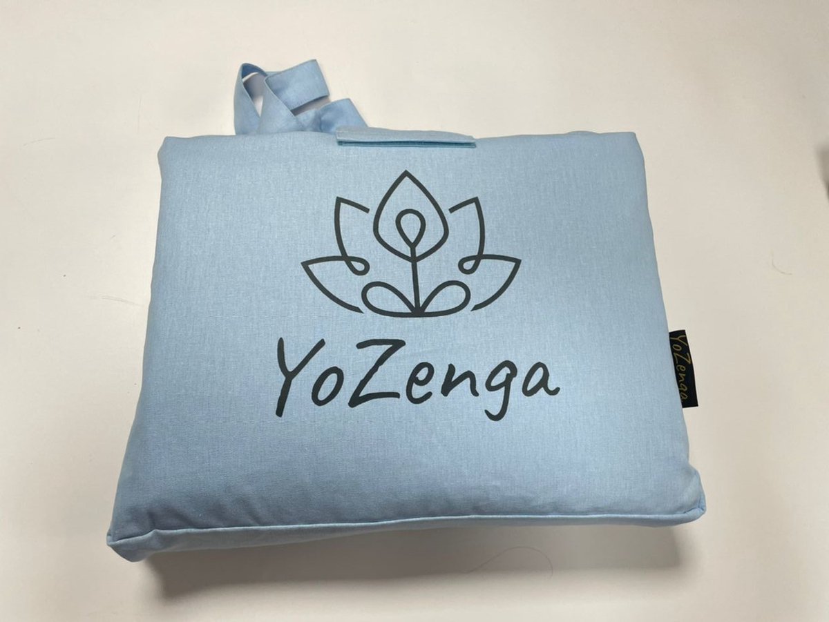 YoZenga Spijkermat & kussen Lotus Beau Blue - Acupressuur Mat ...