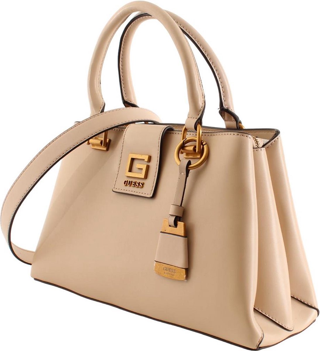 Guess Hand- en schoudertas Beige STUK | bol.com