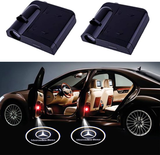 AMG Deur Logo Projector - Portier voertuigverlichting - Auto deur ...