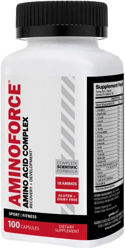 Newton-Everett Aminoforce Amino Acid Complex (100 capsules) | bol