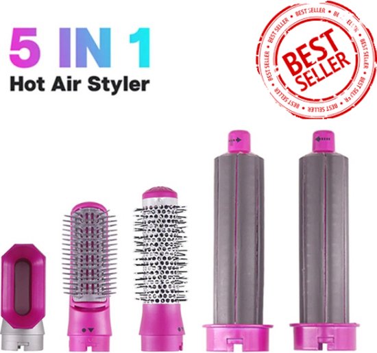 Airwrap - Hairwrap - Krultang - 5 in 1 - Airstyler - Föhnborstel ...