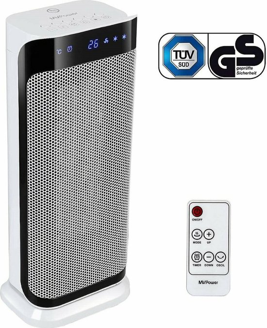 MV Power Elektrische Kachel - Keramische Kachel - Terrasverwarmer ...