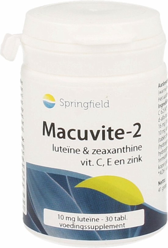 Springfield Macuvite-2 30 tabletten | bol