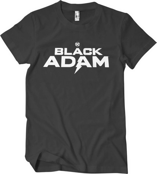 DC Comics Black Adam Heren Tshirt -2XL- Logo Zwart | bol