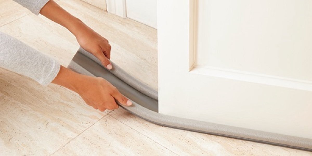 Inofix Deurprofiel Isolatie (Tegen tocht, voor deuren zonder drempels ...