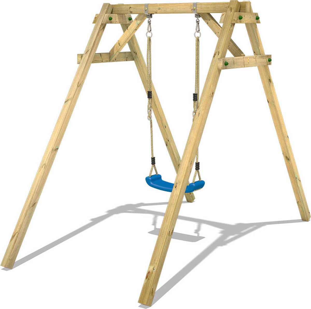 WICKEY kinderschommel schommel Smart One rood- schommel met ...