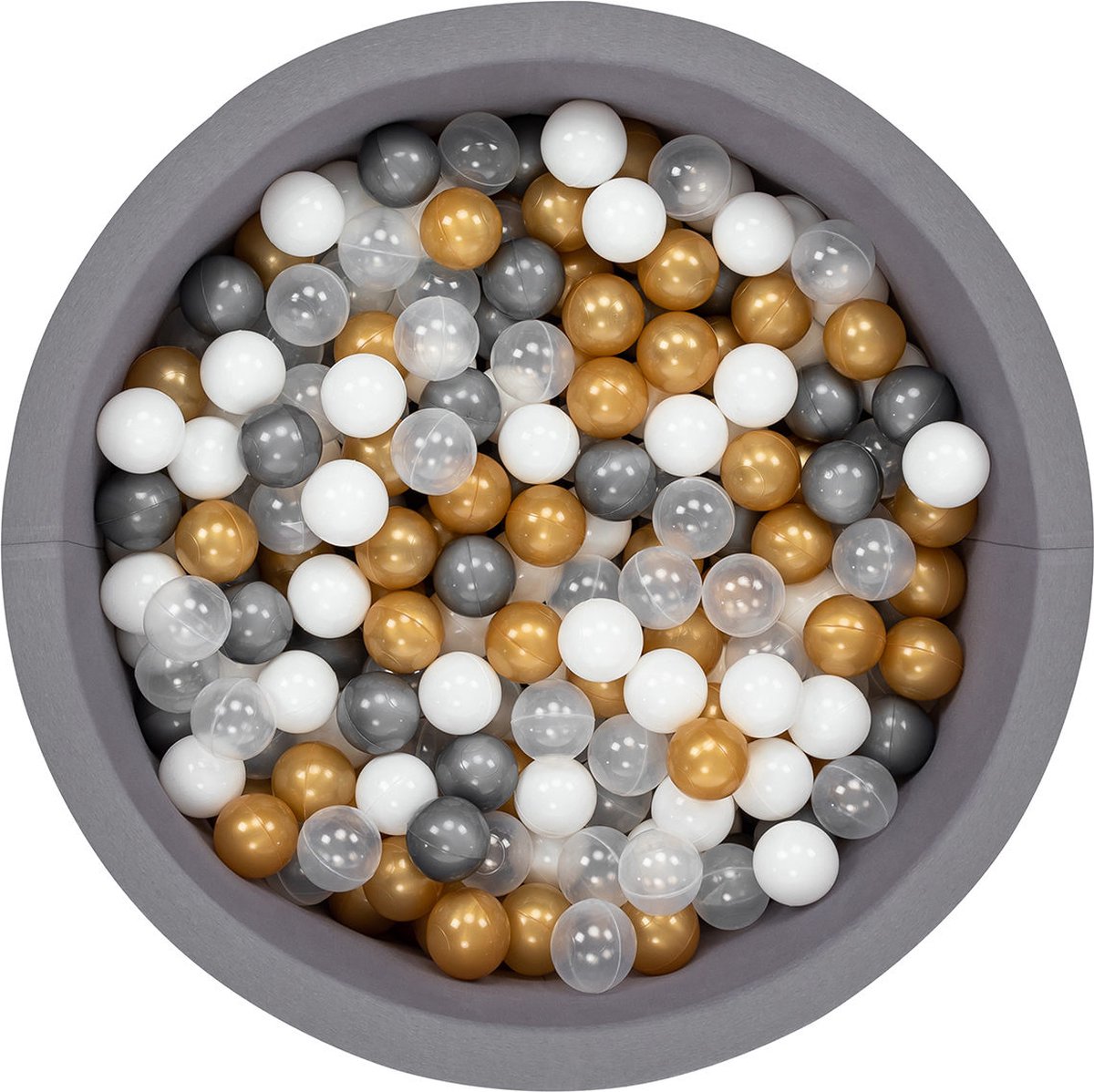 Ballenbak babys - Grijs - 200 ballen in de kleuren Wit, Grijs ...