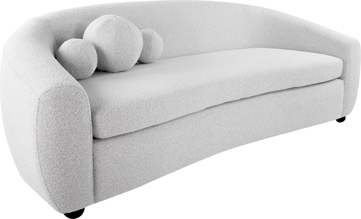 Kick Bouclé Bank Lize - Wit | bol.com