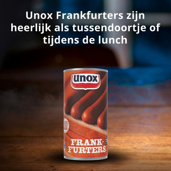 Unox Frankfurters Worst - 12 x 550 g - Voordeelverpakking | bol.com