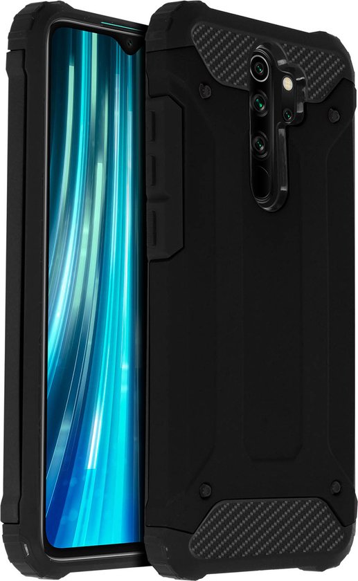 Geschikt voor Xiaomi Redmi Note 8 Pro Defender II-hoes Relief Hybrid ...