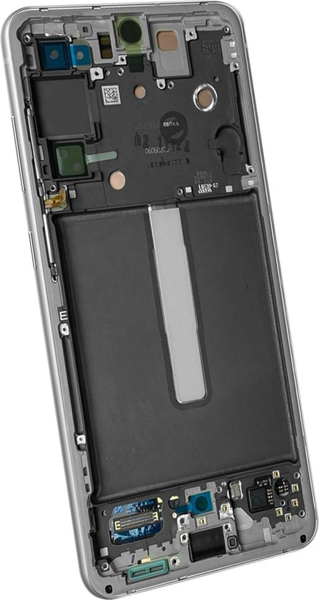 Compleet Origineel Samsung Galaxy S21 FE LCD Scherm TouchScreen Wit ...