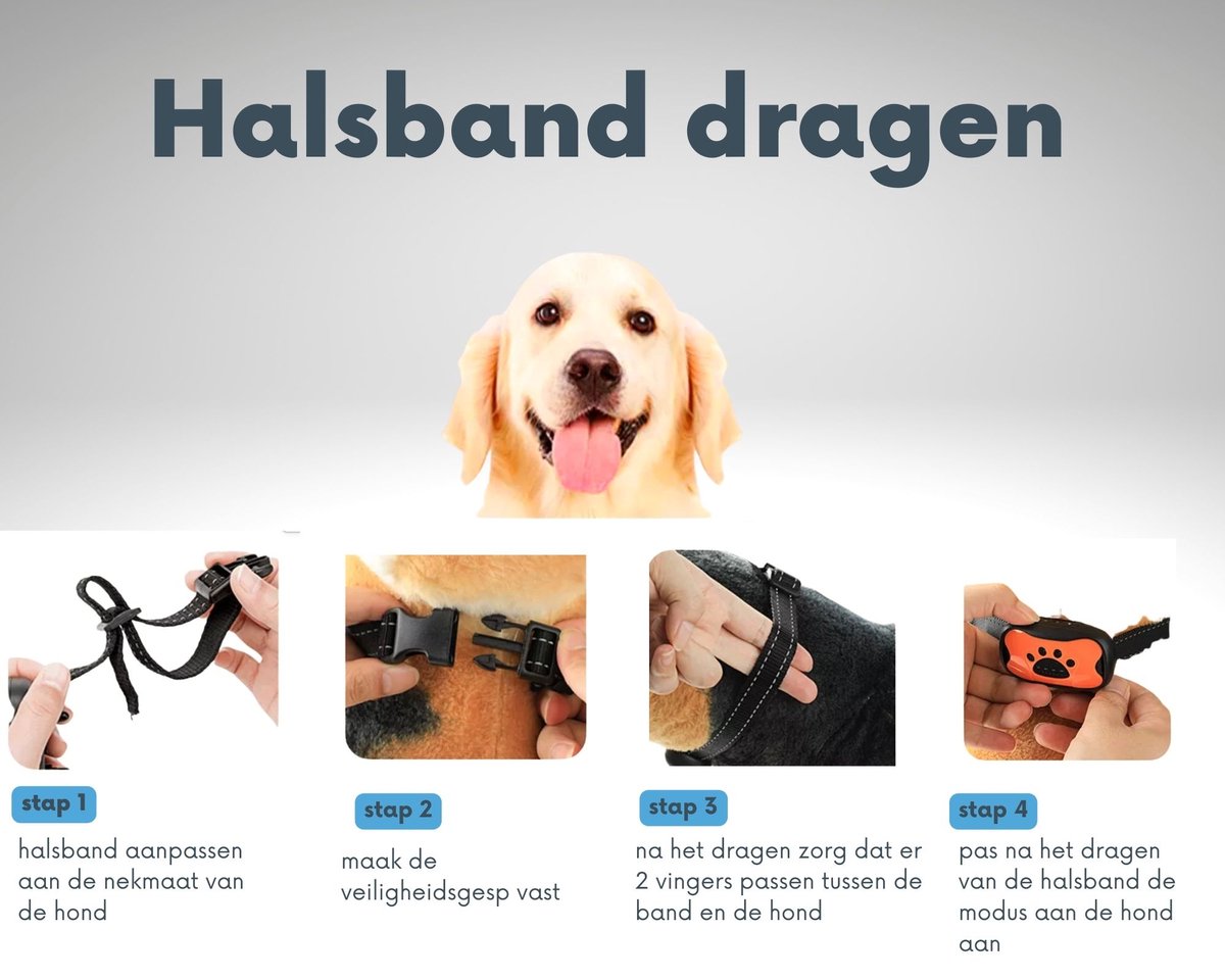 Anti Blafband Voor Honden Blafband Anti Blaf Apparaat Blafband Zonder ...