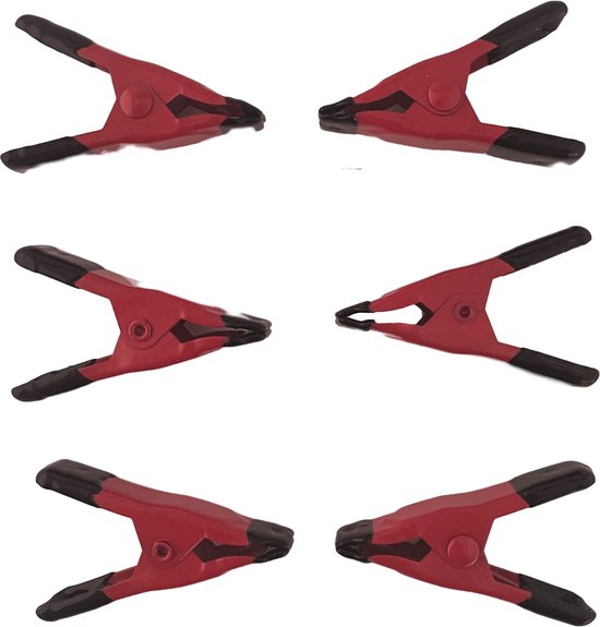 3BMT Zeilklemmen - Marktklem - Veerklem - 5 cm - 6 stuks | bol.com
