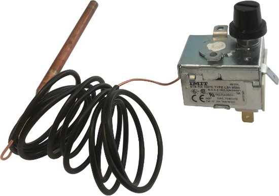 Veiligheidsthermostaat 100 en degC 410009 | bol