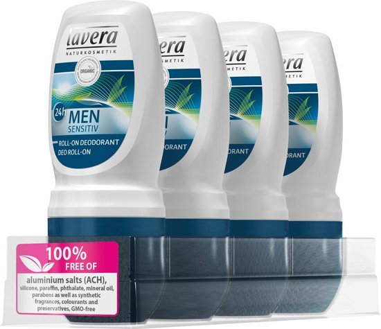 Lavera Deodorant Roller Men Sensitiv 50 ml | bol