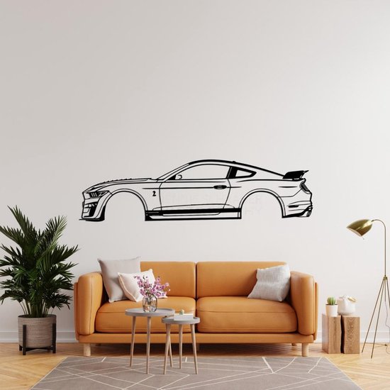 Ford - MUSTANG SHELBY GT500 - Métal - Décoration murale - Voiture ...