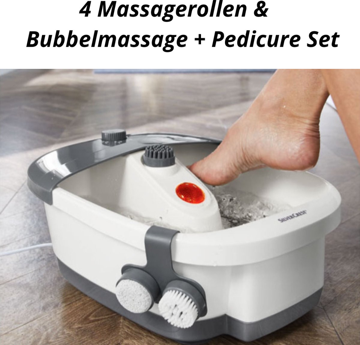 Voetenbad Met Massage Voetenbad Water Warmhoud Functie Vibratie