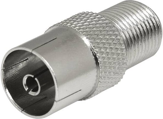 Heitech SAT-Adapter F-connector, Coax-connector | bol