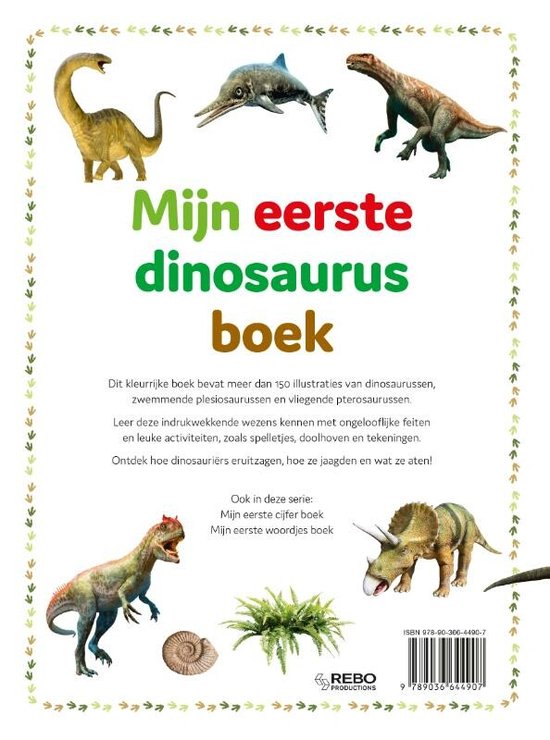 Mijn eerste dinosaurusboek, Melanie Hibbert | 9789036644907 | Boeken | bol