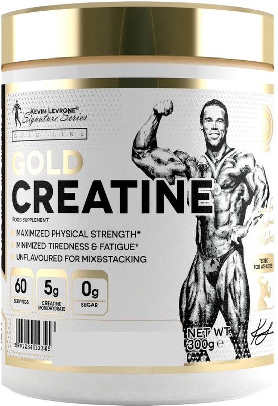 Kevin Levrone - Gold Creatine - Creatine monohydraat - Zonder smaak ...