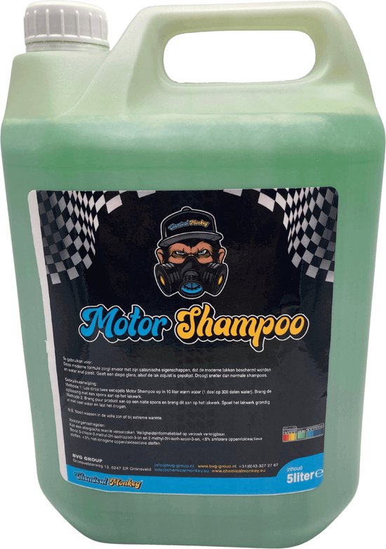 Chemical Monkey Motor shampoo - 1L - Krachtige formule - Moeiteloos ...