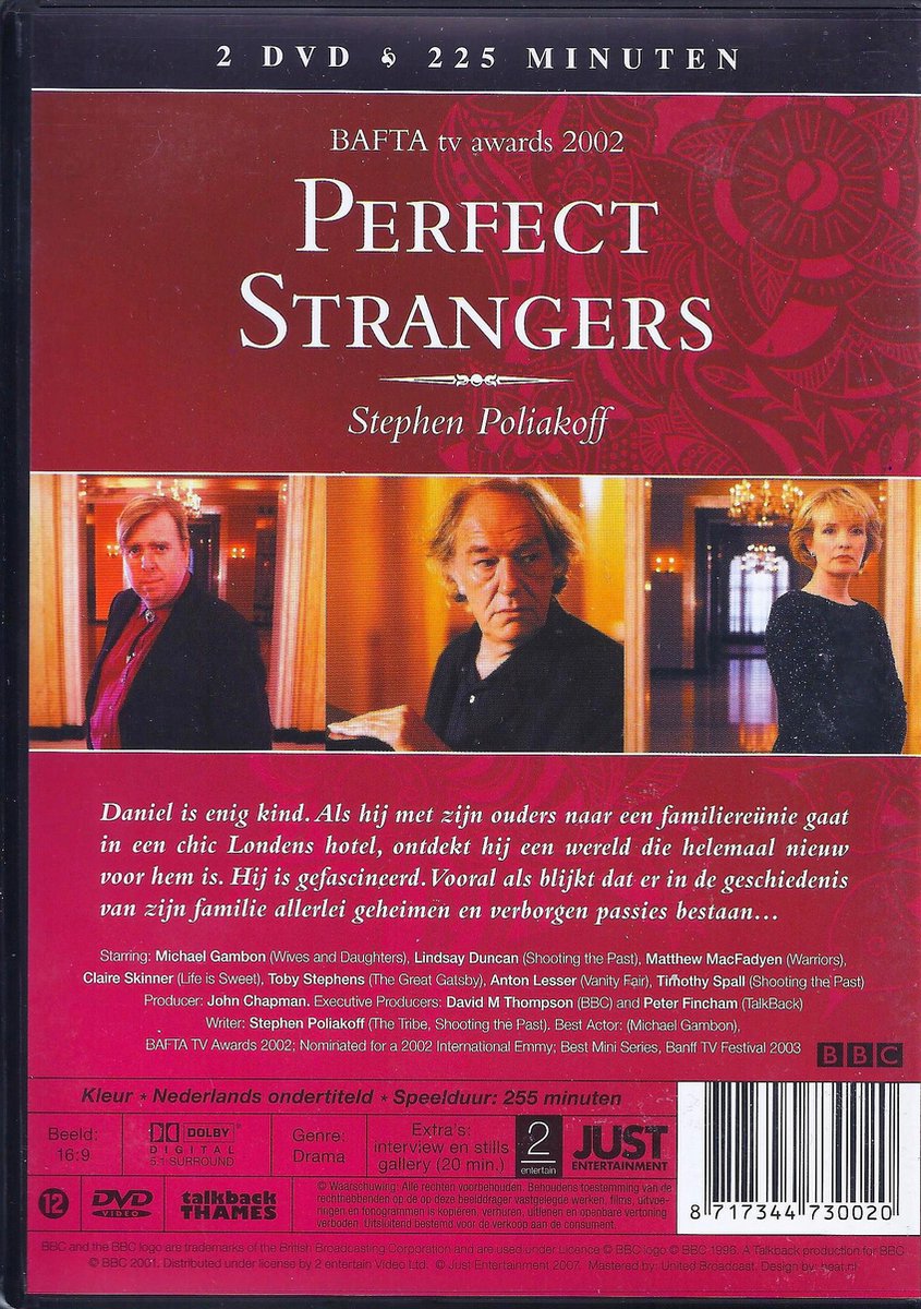 Perfect Strangers - BBC Kostuum Drama Serie - 2-Disc Edition (NL ...