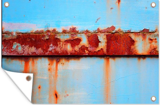 Muurdecoratie Metalen - Roest - Vintage - Staal - 180x120 cm ...