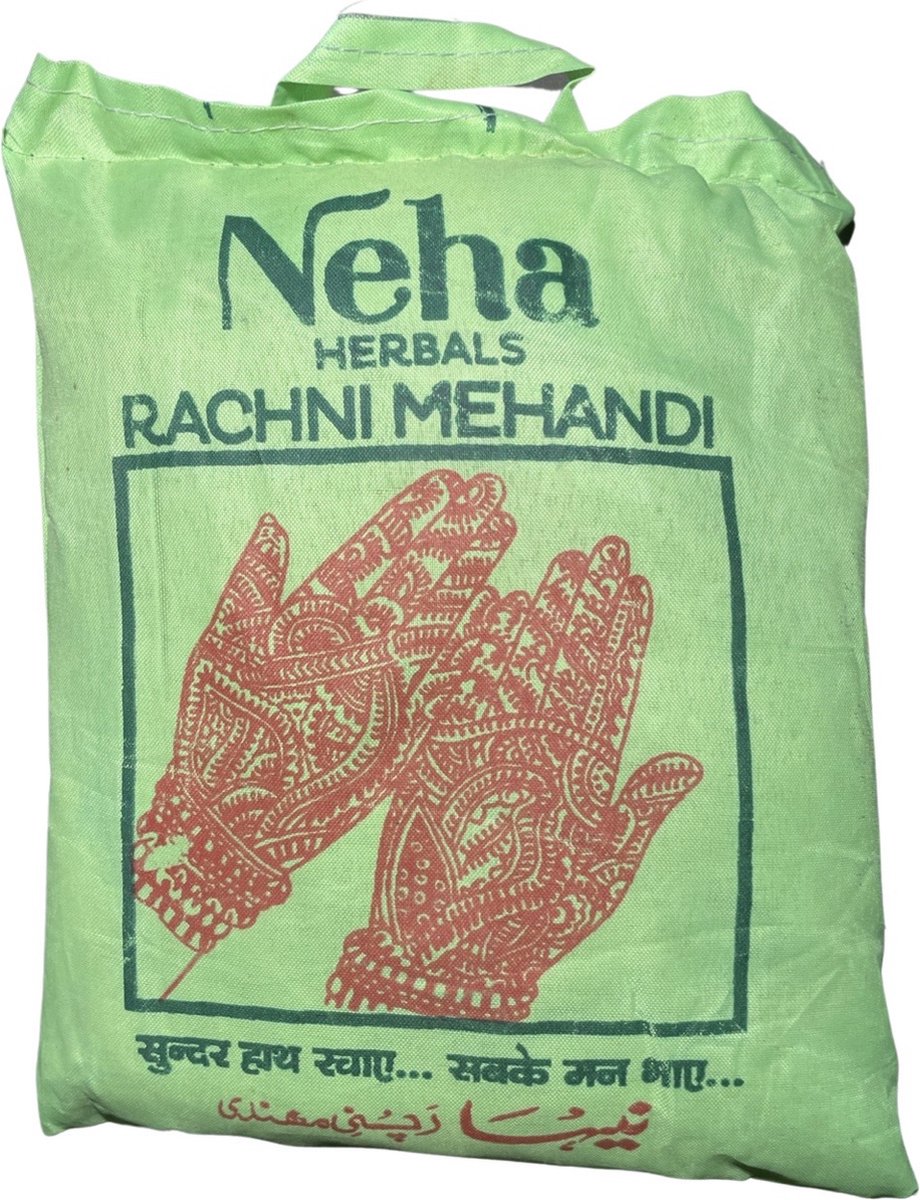 Neha Herbals Rachni Mehandi Henna 500G (Zak) Natuurlijke Kruiden - 500G ...