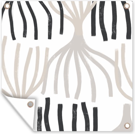 Tuinposter - Pastel - Abstract - Patronen - Poster voor buiten ...