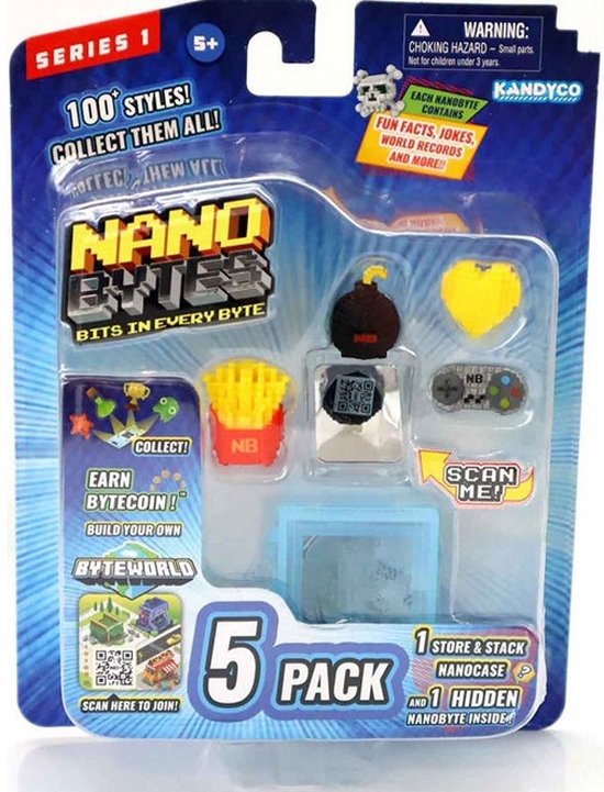 Nanobytes 5-pack Serie 1 - 1 set assorti uitgeleverd | bol.com